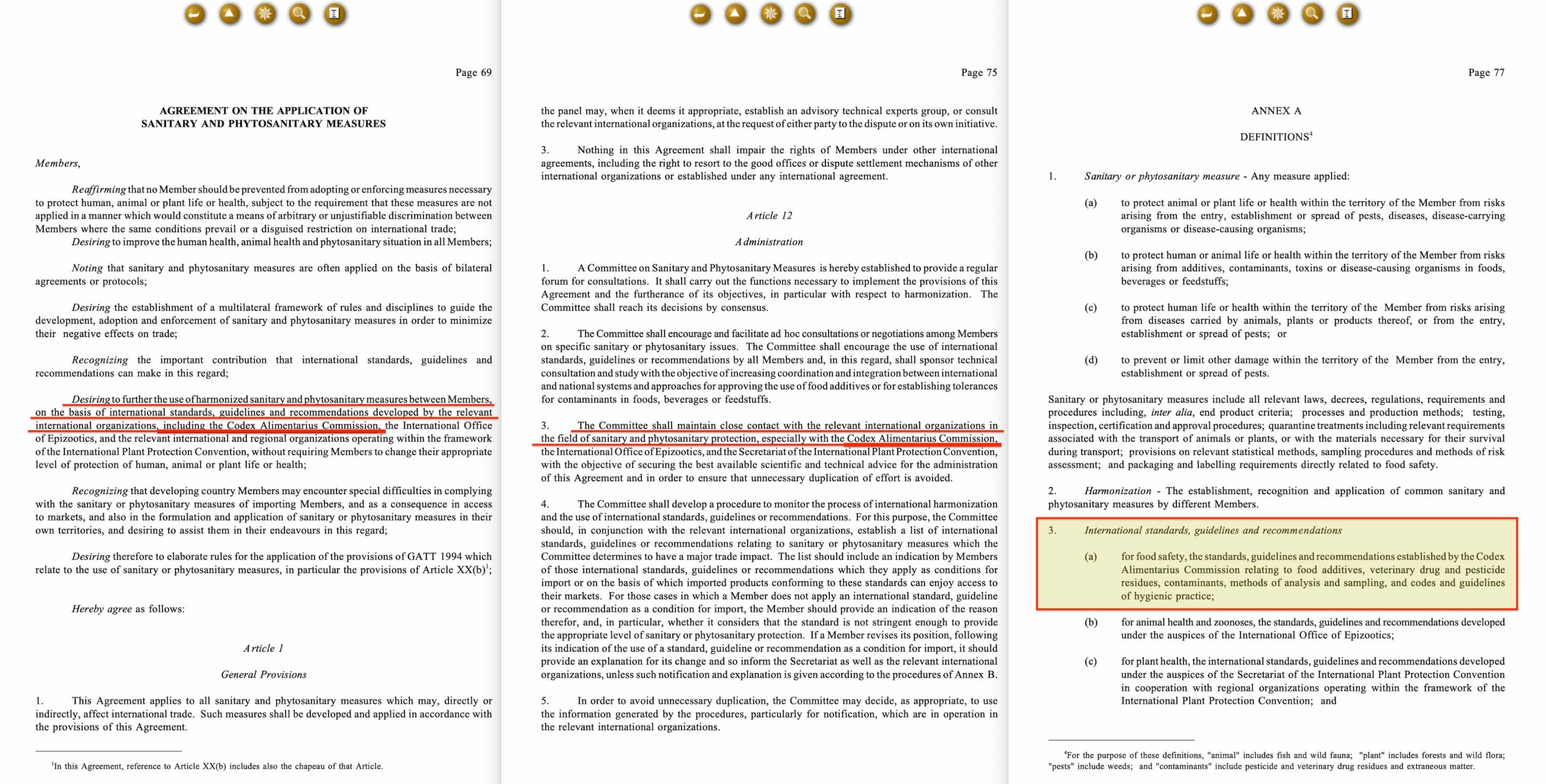 Codex Alimentarius – ESC | Axel B.C. Krauss